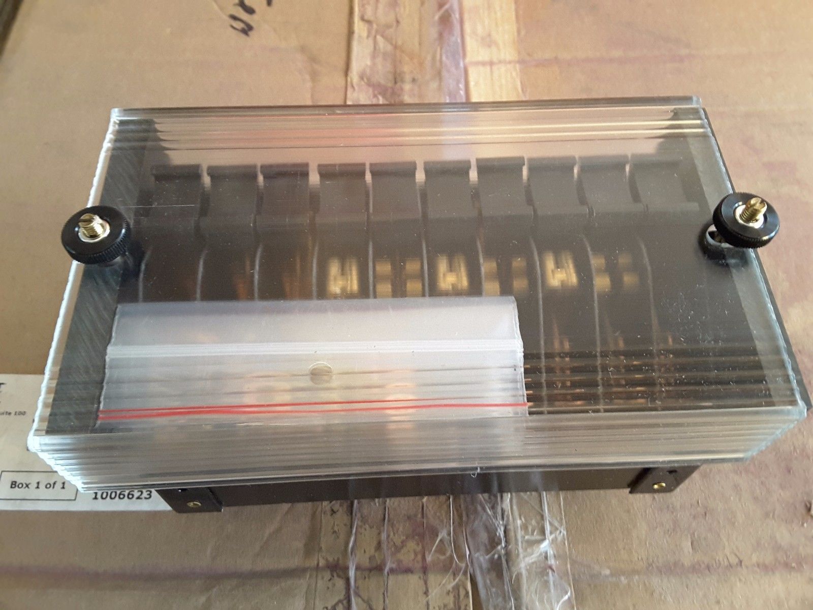 BROOKS UTILITY 210-1549C SWITCH PUSH BUTTON TEST 10 POLE NEW NOS SALE ...