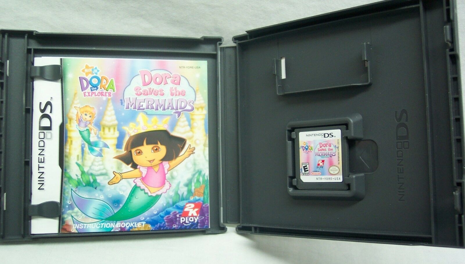 DORA THE EXPLORER Dora Saves the Mermaids NINTENDO DS VIDEO GAME ...
