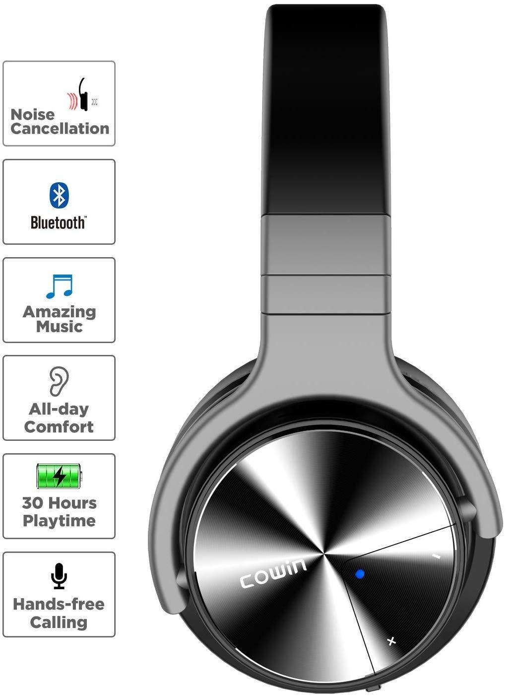 COWIN E7 PRO [Upgraded] Active Noise Cancelling Headphones Bluetooth Headphones - Headphones
