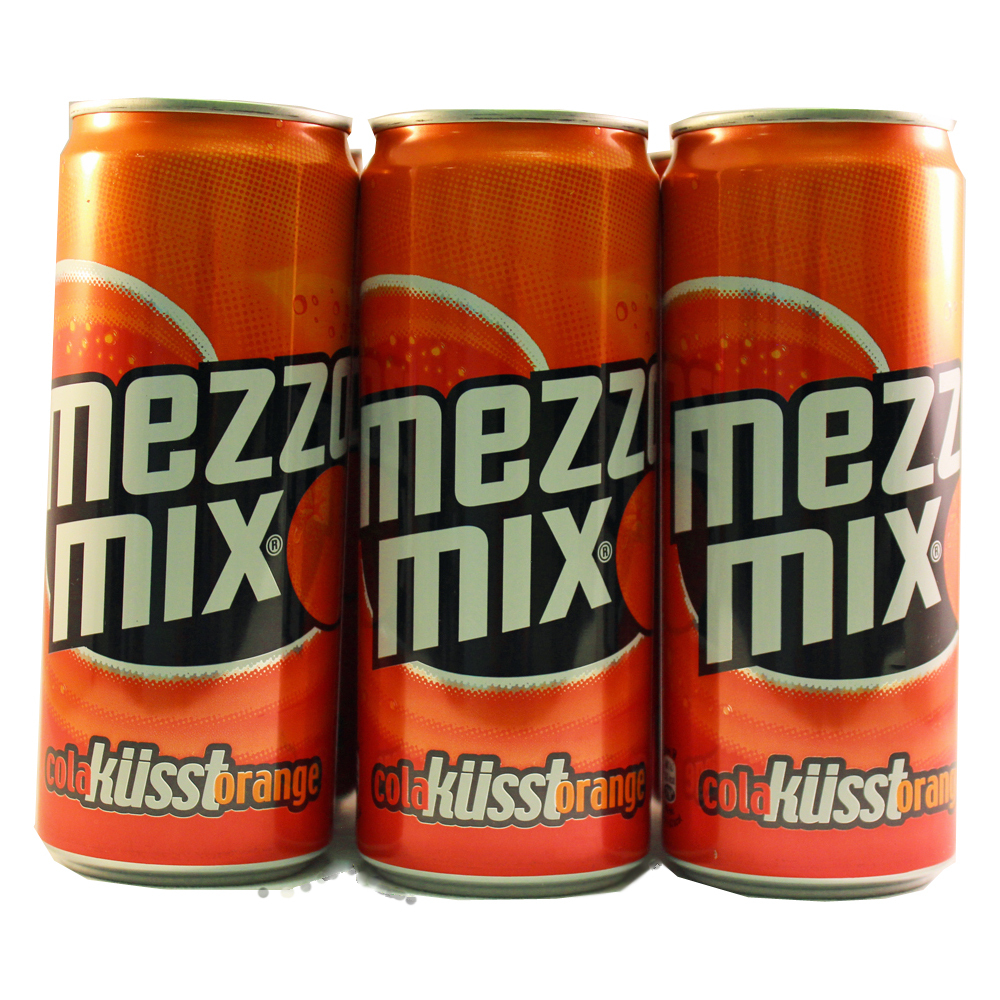Mezzo Mix- Original Cola Kissed Orange 6 Pack (330 mL/ea) - Food ...
