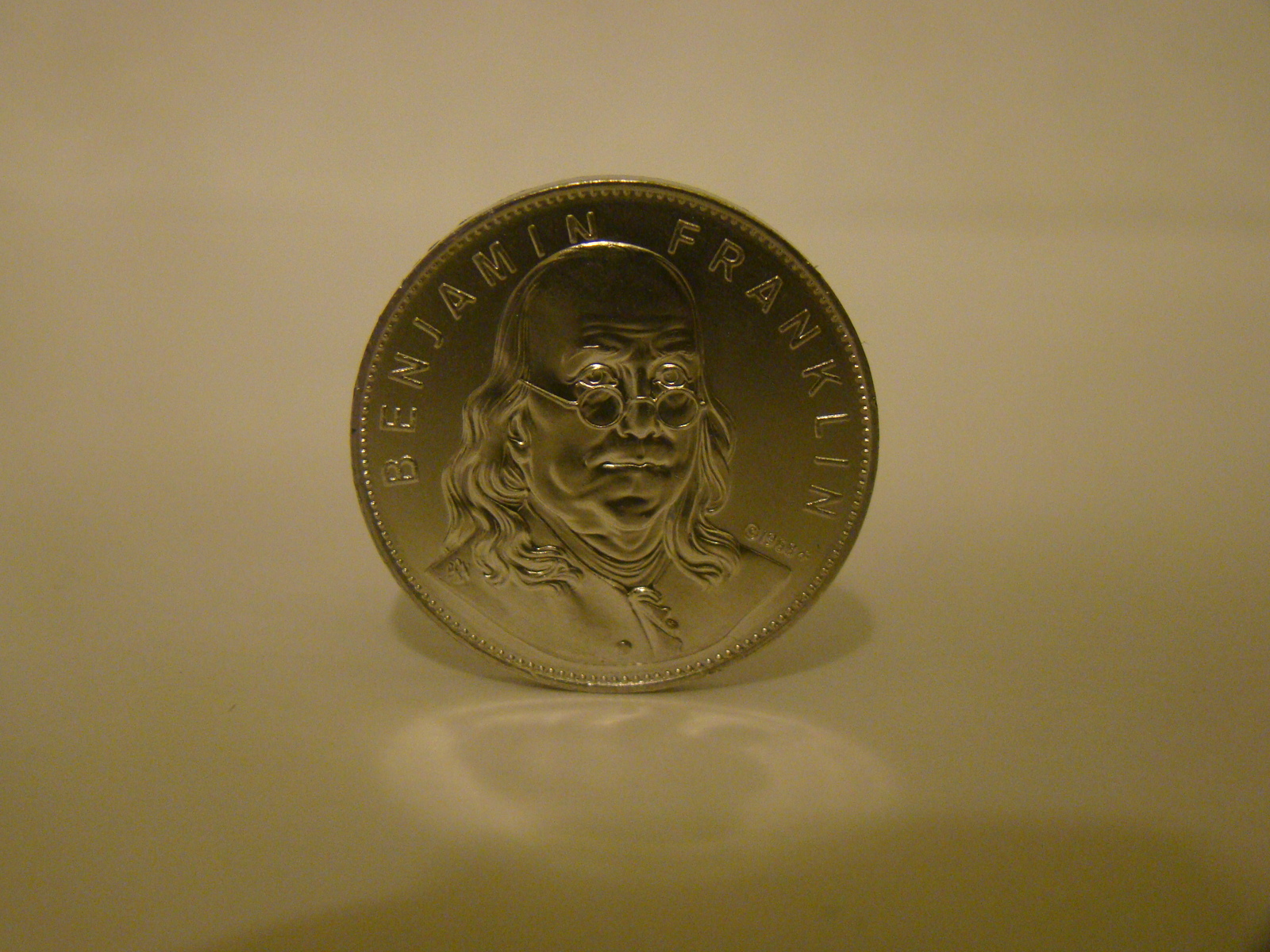 SHELL'S Famous Facts & Faces GAME "Coin" BENJAMIN FRANKLIN - Other