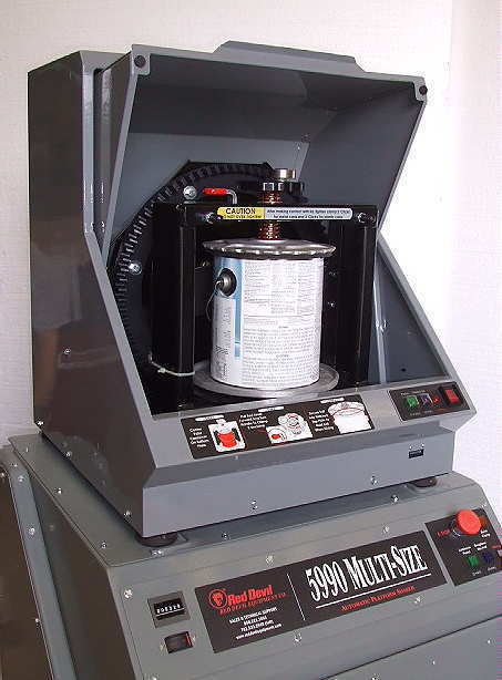 Red Devil 5990 5 Gal & Red Devil 1025 1 Gal Paint Shakers - With ...