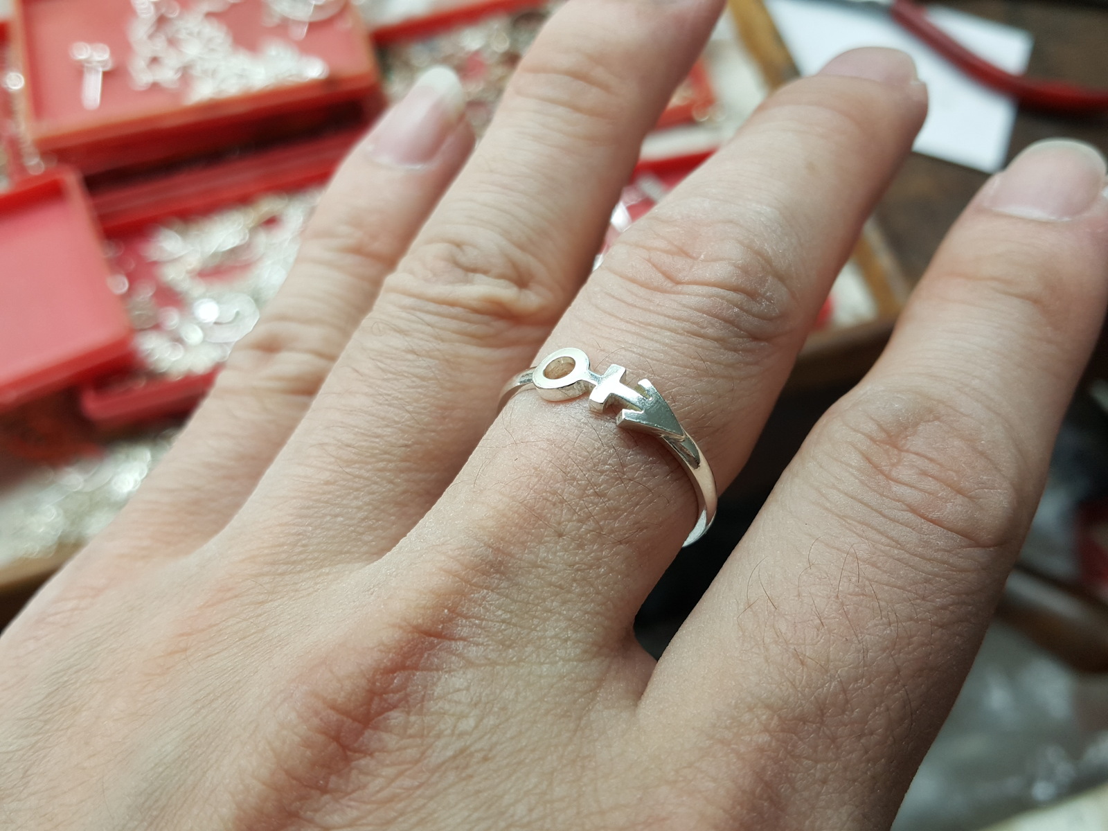 Ring - Love - 1st Symbol - Remembrance Symbol - Sterling Silver ...