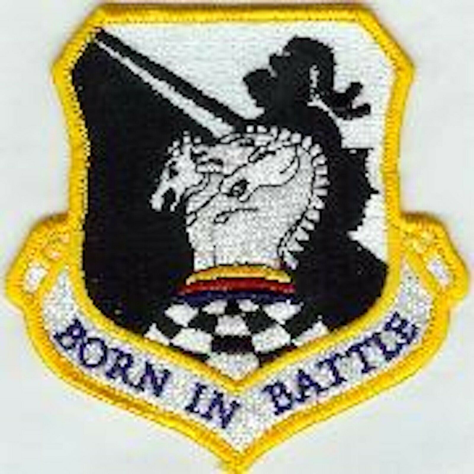 4" USAF AIR FORCE 347TH RQW CREST BATTLE RESCUE WING EMBROIDERED JACKET ...