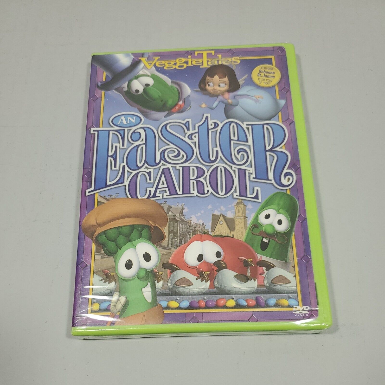 VeggieTales An Easter Carol DVD Resurrection Christian Cartoon Rebecca ...
