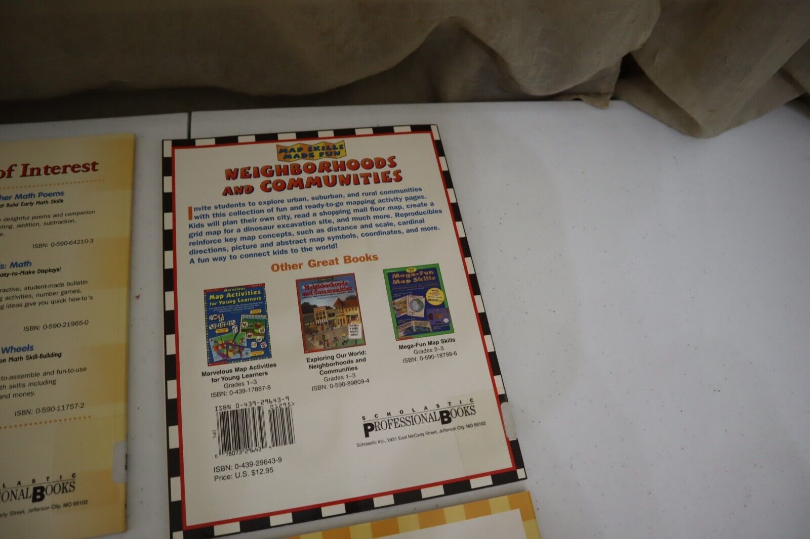 Scholastic Books Great Map Games-Beginning Writing-Teaching Math-Map ...