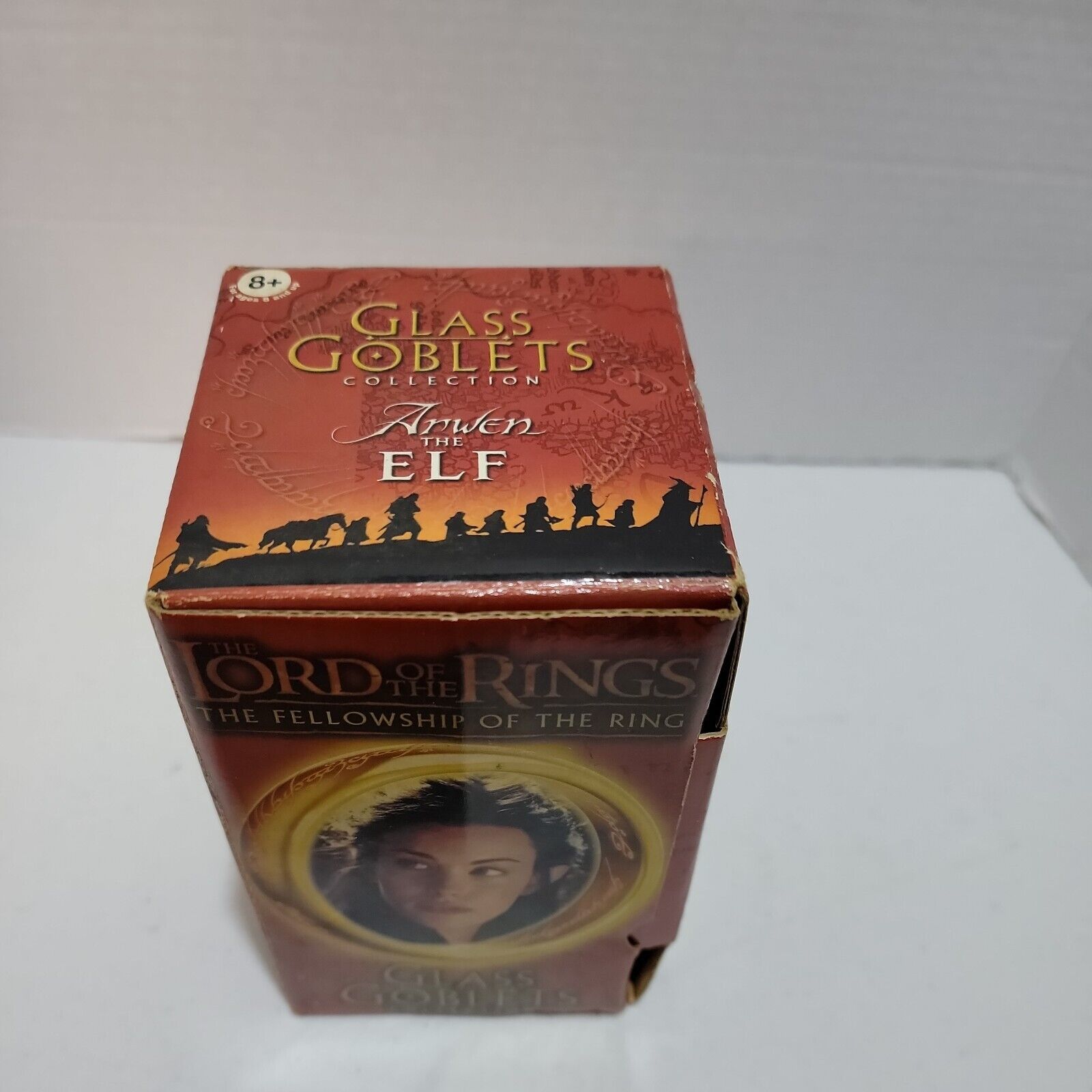 Arwen the Elf Glass Goblet Lord of the Rings LOTR Burger King with Box 2001 - Fantasy, Mythical ...