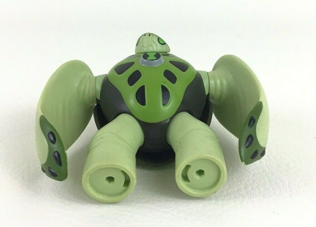 Terraspin Turtle Ben 10 4" Action Figure Bandai 2010 Cartoon Network A2 ...