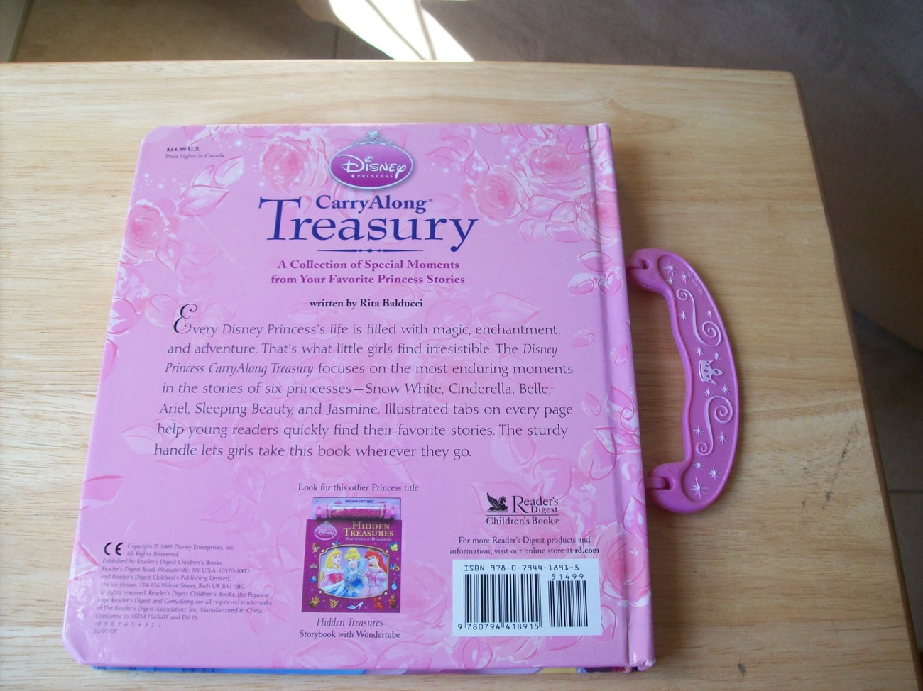 Disney Princess Carry Along Treasury Book - Books