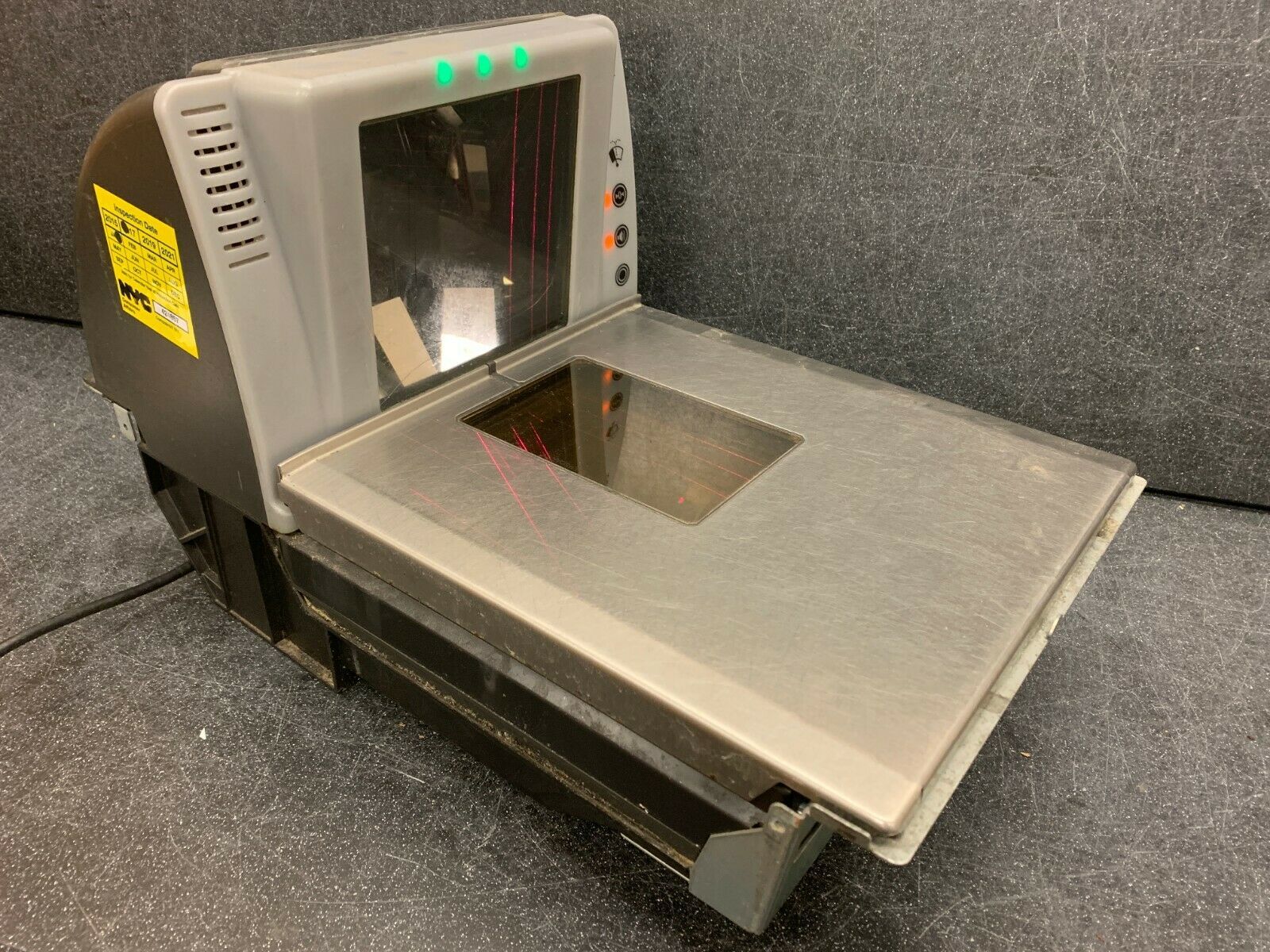 NCR 7878-2001 Countertop Barcode Scanner Scale w/ Fixed PoweredUSB ...