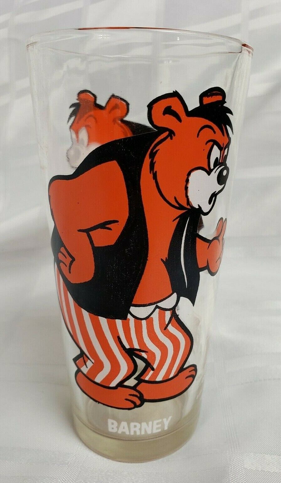 1975 BARNEY COLLECTOR SERIES DRINKING PROMOTIONAL GLASS BY PEPSI TOM ...