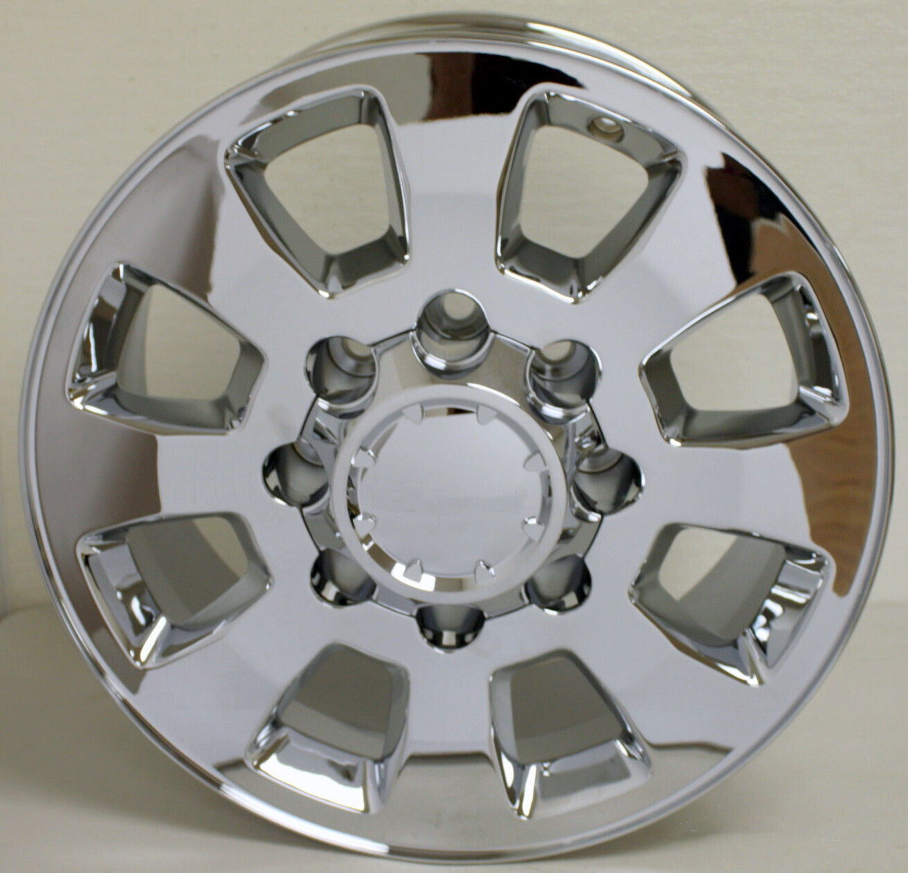 2011-2022 Chevy Silverado 2500 3500 Chrome 18" 8 Lug Replica Wheels ...