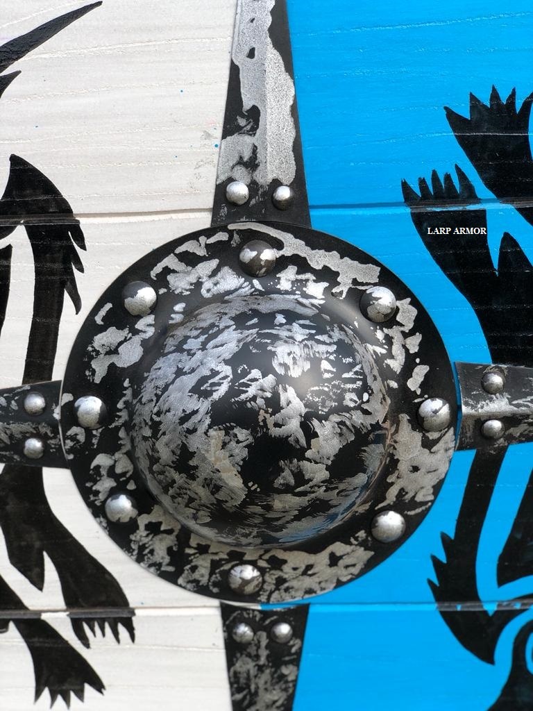 NauticalMart Medieval Eivor Valhalla Raven Authentic Battleworn Viking ...