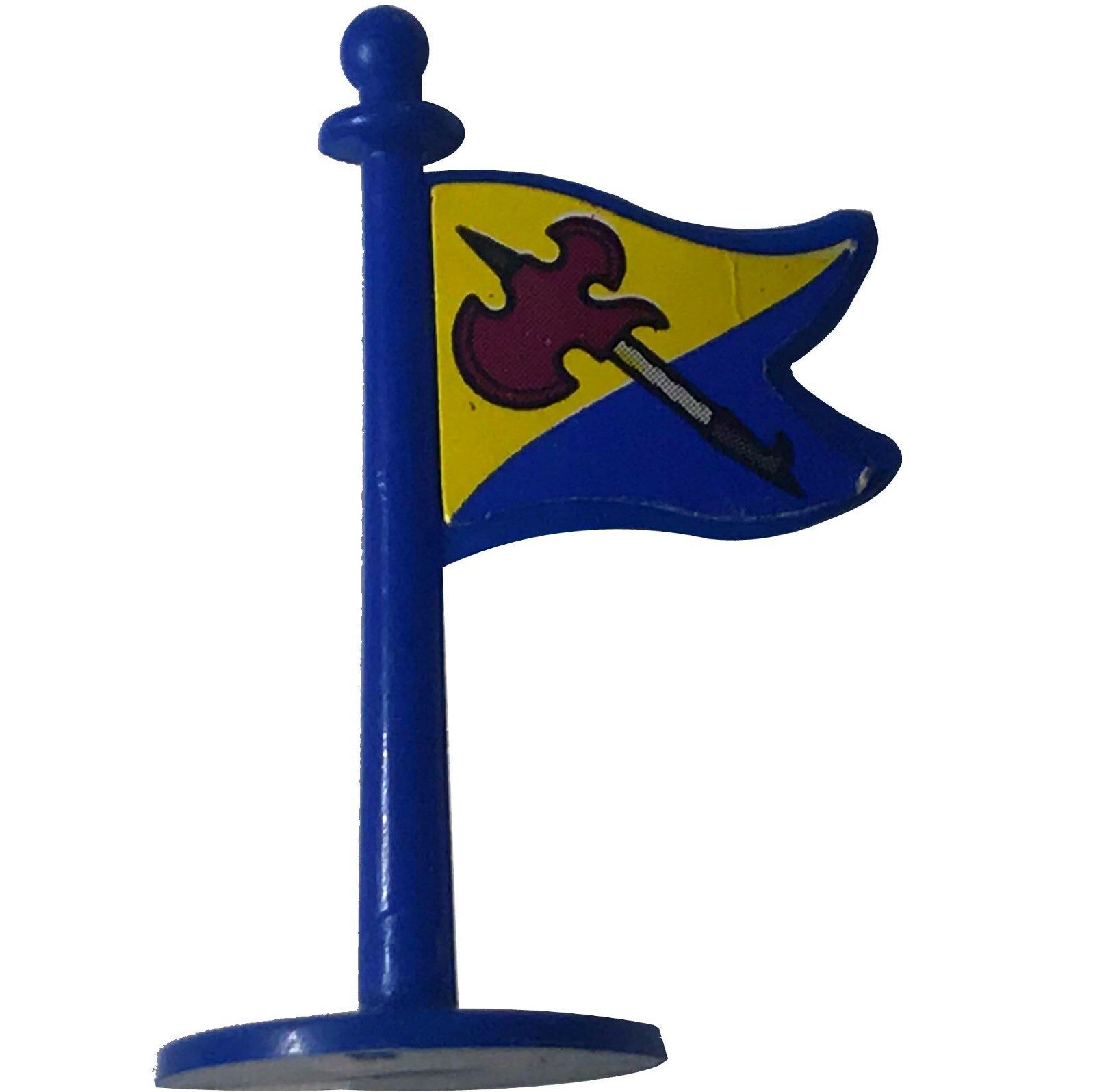 Crossbows and Catapults 1983 Lakeside Barbarian Flag-blue w. Viking ...