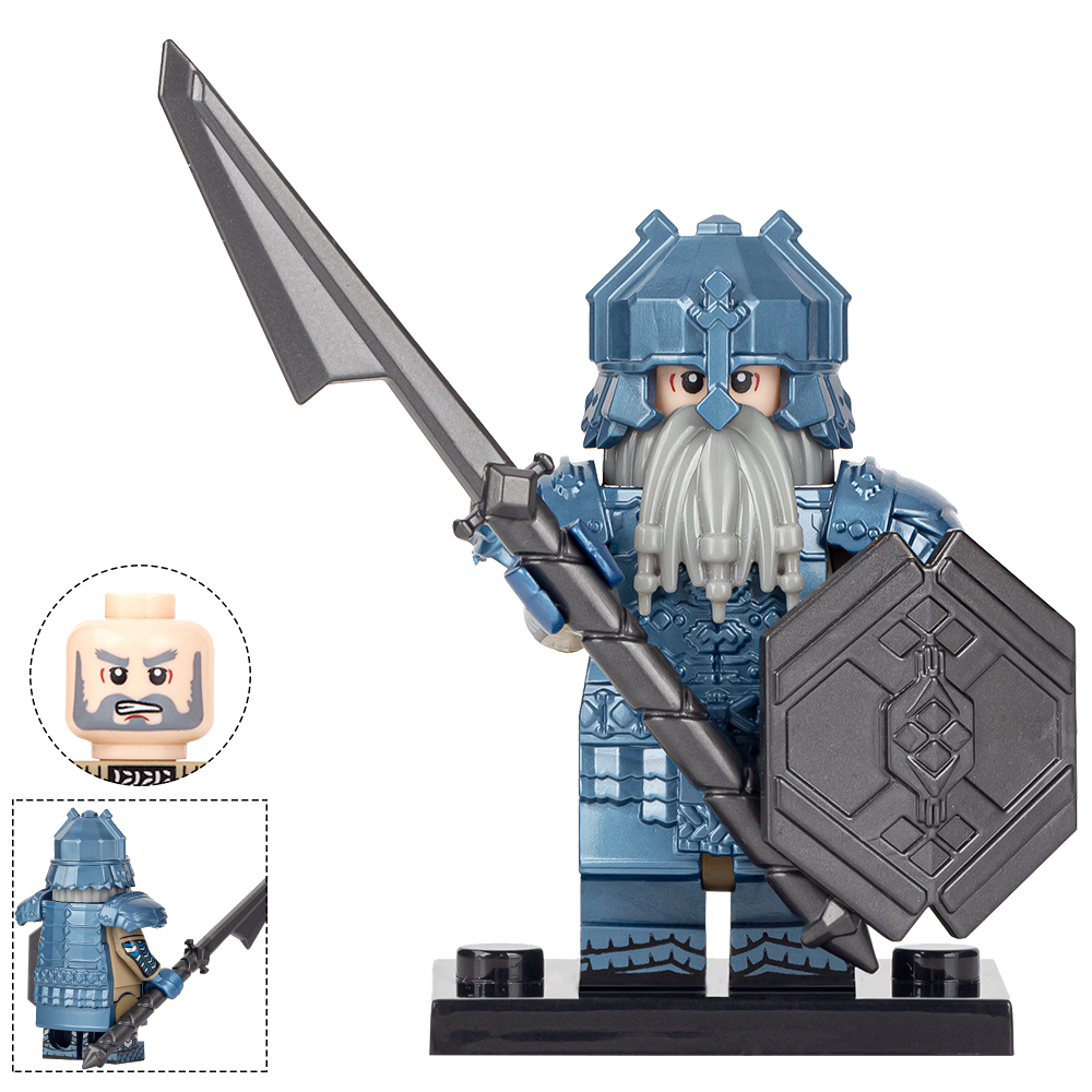 Bifur (Royal Armor) Erebor Dwarf Warrior The Hobbit Minifigures Block ...