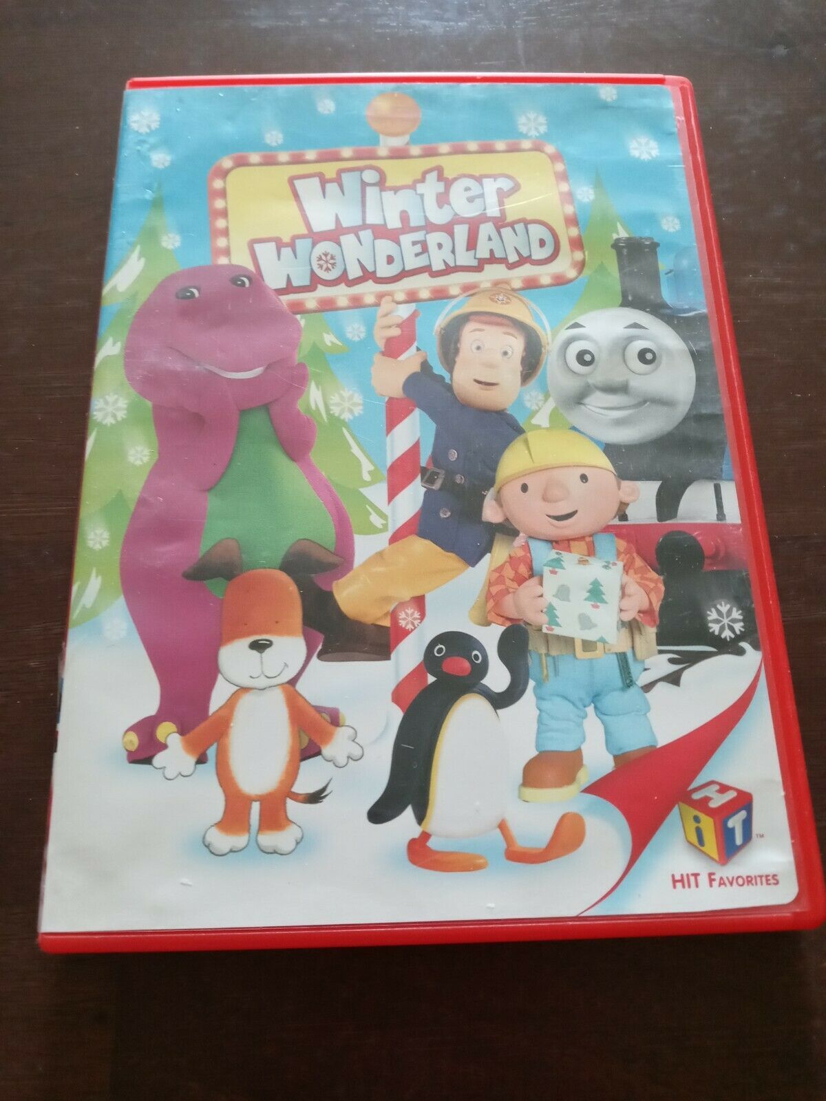 Winter Wonderland DVD Kipper Bob Builder Thomas Tank Pingu Barney ...