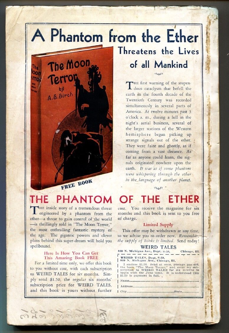 Weird Tales May 1935- Brundage cover- Conan story-Pulp Magazine - Comic ...