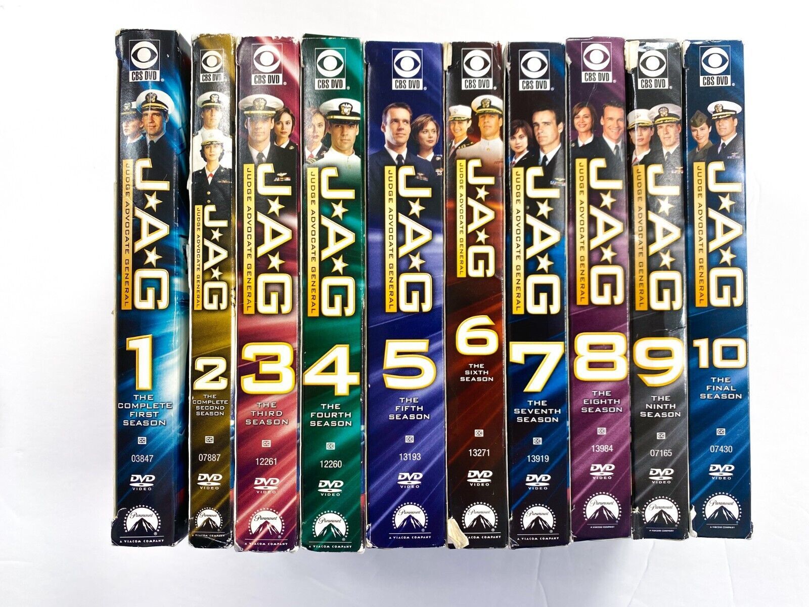 JAG The Complete DVD Series Seasons: 1, 2, 3, 4, 5, 6, 7, 8, 9, 10 ...