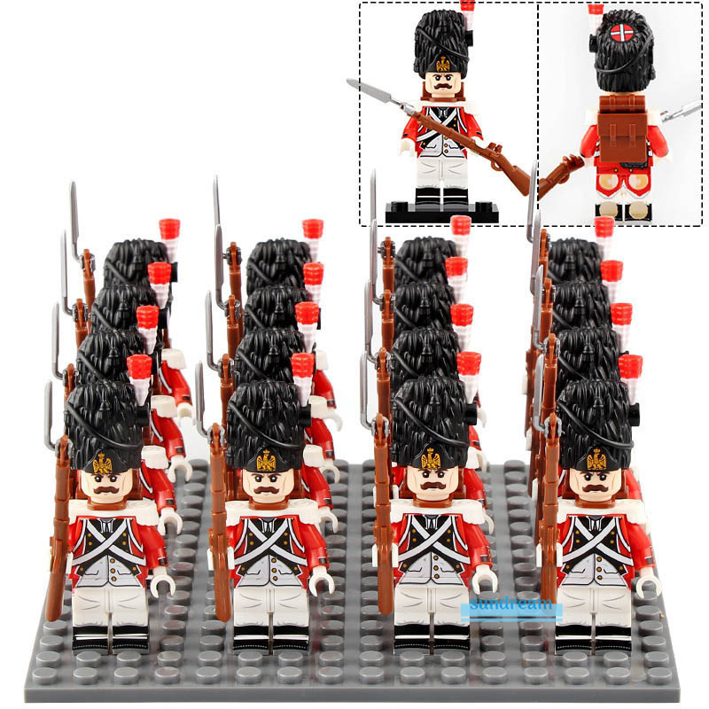 Swiss Grenadier Guard Napoleonic Wars Army Lego DIY Minifigures Toys ...