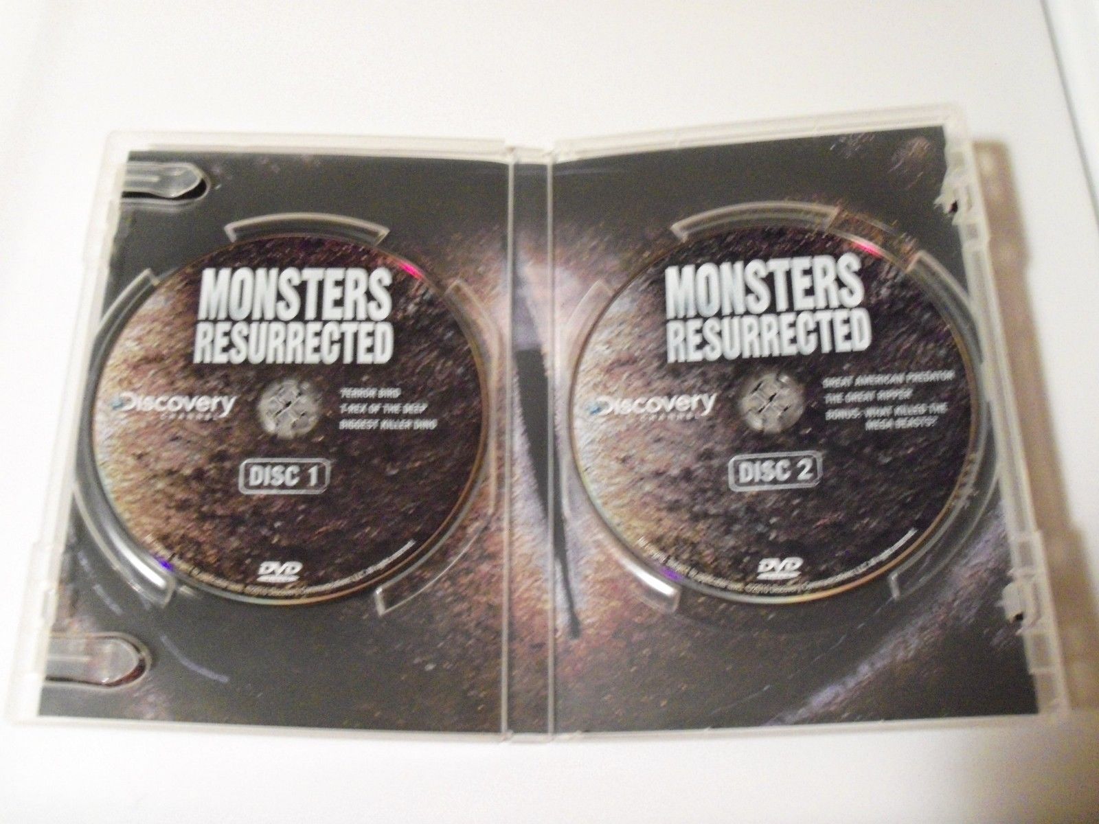 Monsters Resurrected DVD Widescreen 2-Disc Set Discovery Channel - DVDs ...