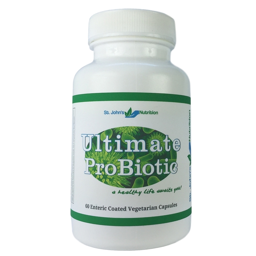 Ultimate ProBiotic - 60 Enteric Coated Vegetarian Capsules, Immune ...