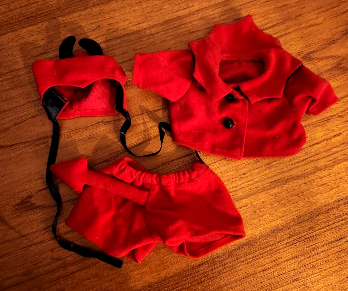 1997 Muffy Vanderbear Scared Stiff Devil Outfit Ship Free Clothing And Accessories