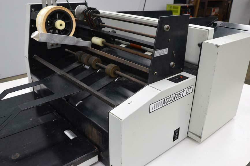Accufast QT Tabber tabbing machine - Direct Mail Equipment