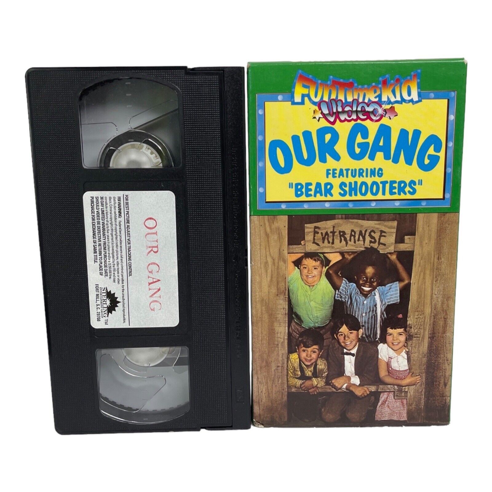 Our Gang V. 3 Bear Shooters VHS The Little Rascals Rare Video Tape ...