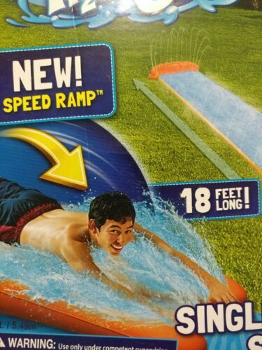 Bestway H20 GO! Single Water Slide 18 Feet with Speed Ramp and Drench ...