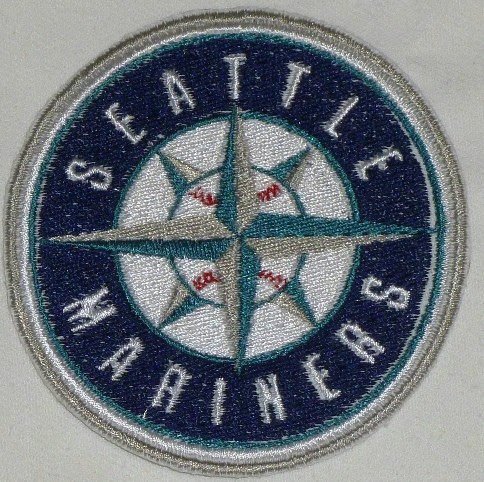 Seattle mariners Logo Iron On Patch - Baseballs
