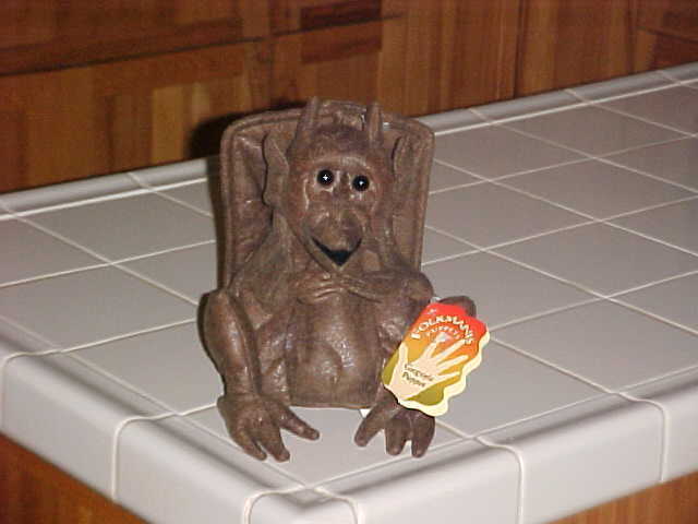 12" Folkmanis Gargoyle Hand Puppet Plush Stuffed Toy With Tags Retired ...