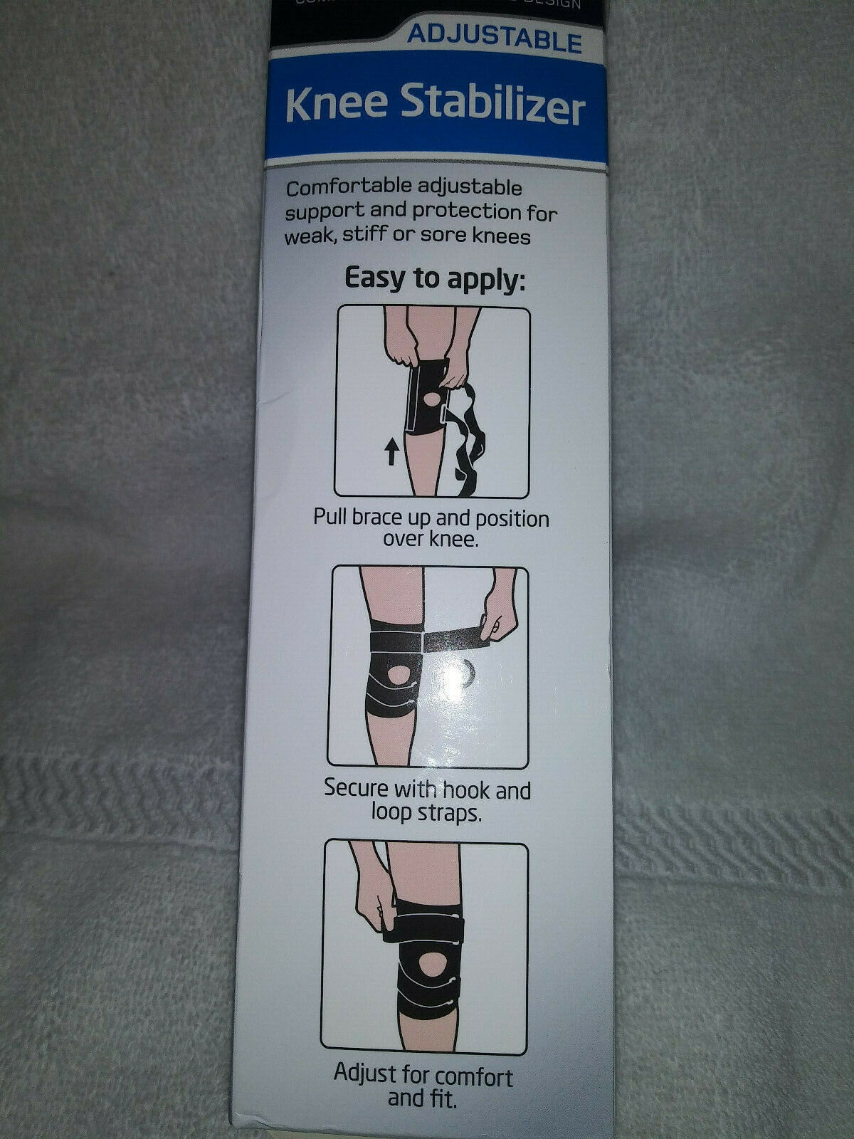 Meijer Delux Small / Med Adjustable Knee Stabilizer ~ Brand New ...
