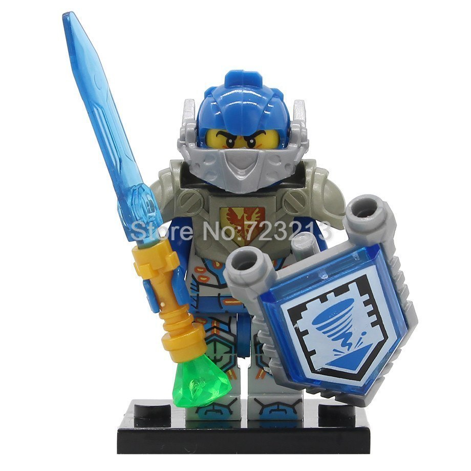 8pcs/set Nexo Knights CLay Macy Halbert Aaron Beast Master Lavaria ...