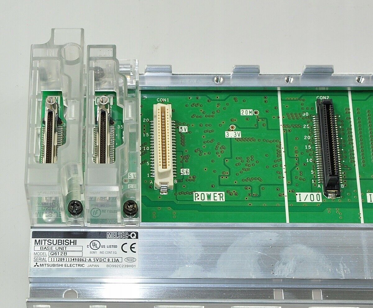 Q612B MITSUBISHI Base Unit PLC bus /#.2 0962 - HMI & Open Interface Panels