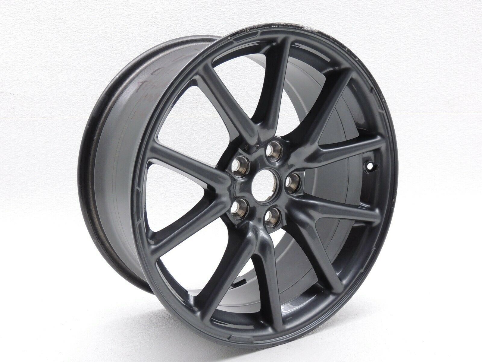 2019 Tesla Model 3 Aero 18" 18x8.5 Rim 10 Spoke Wheel ET40 1044221-00-C ...