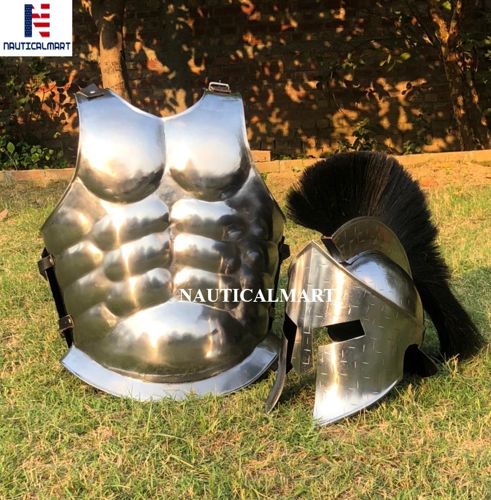NauticalMart MuscleArmor Cuirass 300Spartan Set Knight Show Cosplay ...