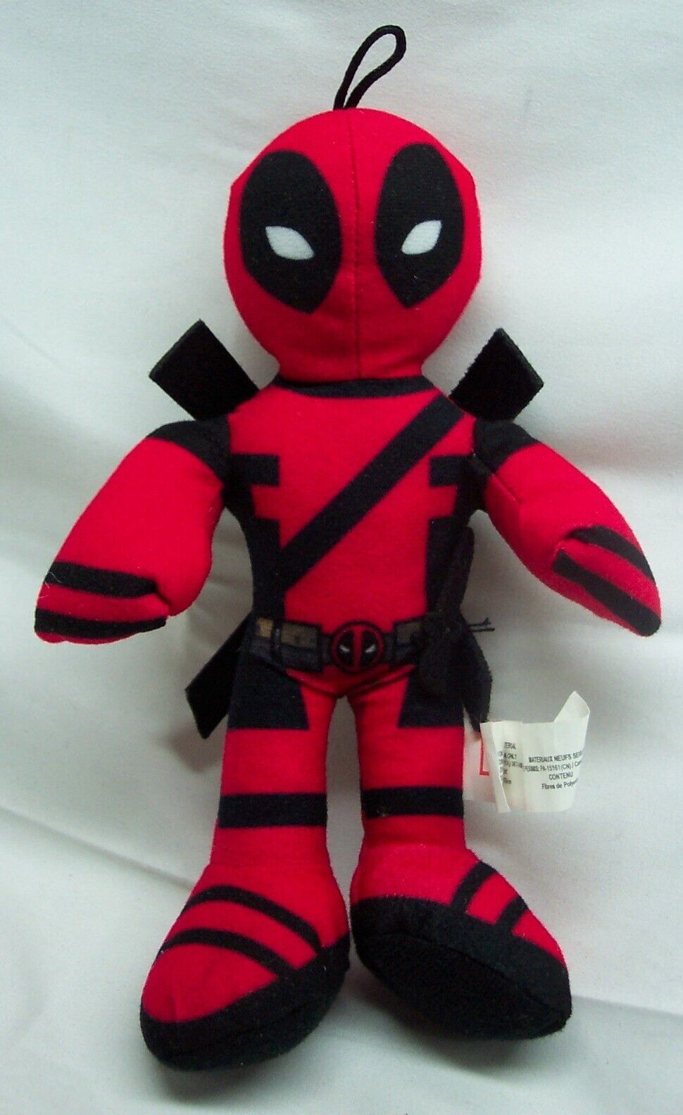 Marvel Comics BLACK & RED DEADPOOL 9" Plush Stuffed Animal Toy X-Force ...