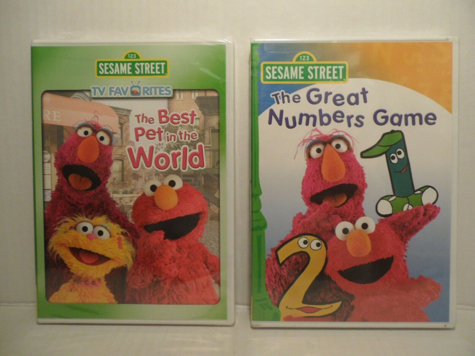 Sesame Street The Best Pet in the World & The Great Numbers Game (DVD ...