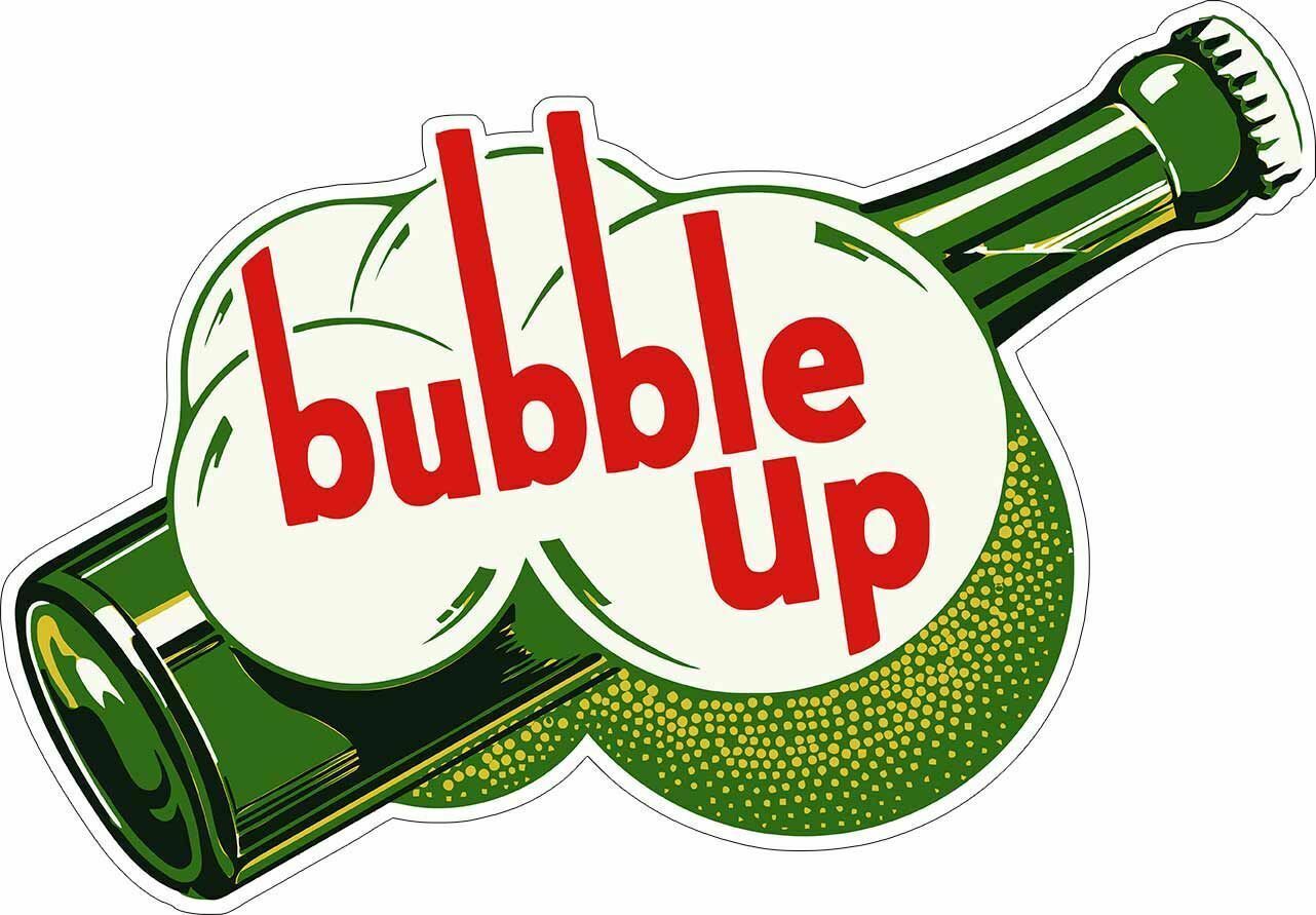 Bubble Up Bottle with bubbles Plasma Cut Metal Sign - Plaques & Signs