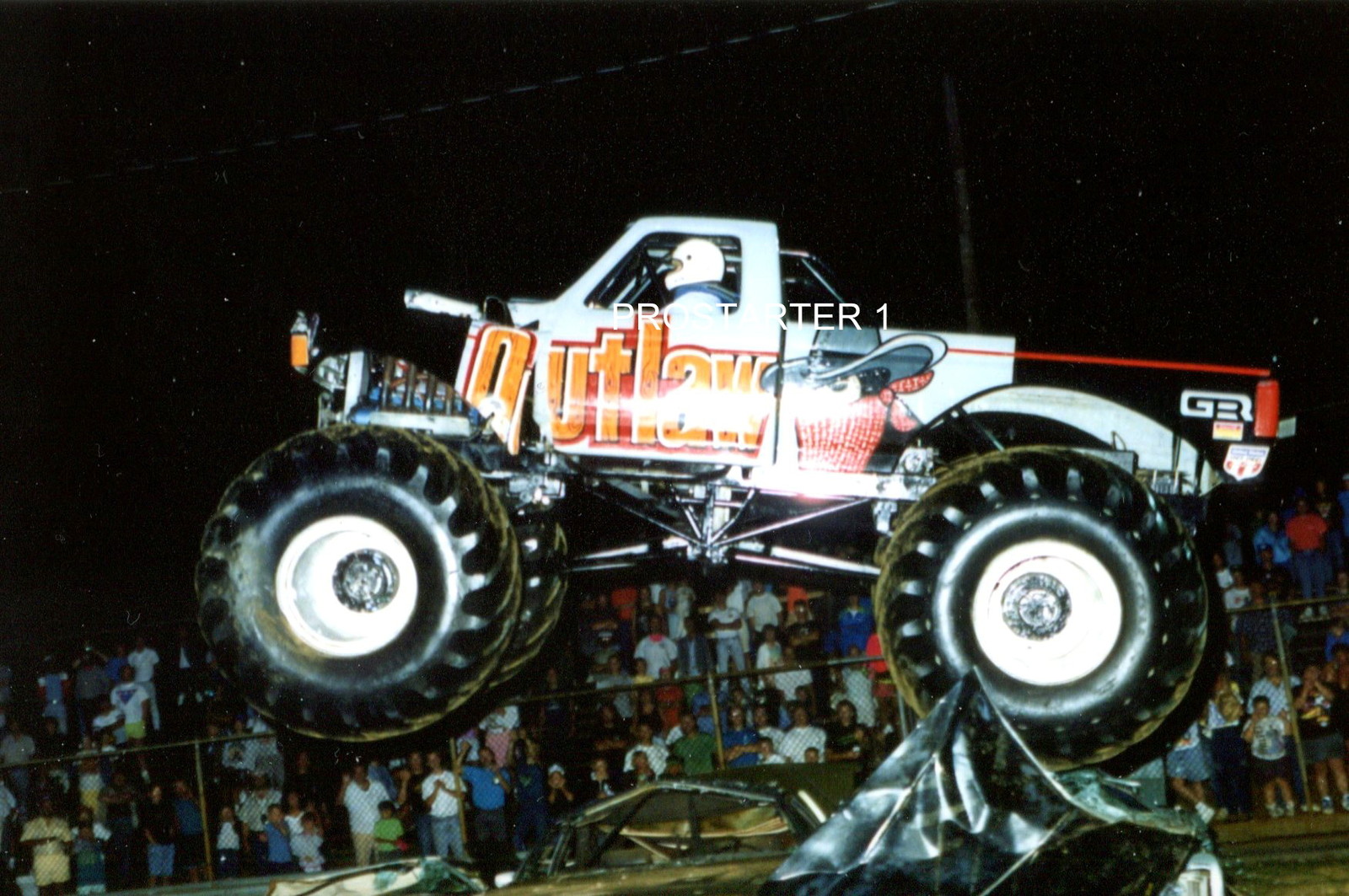 JERSEY OUTLAW Ford Monster Truck 4x6 Color Drag Racing Photo Atco ...