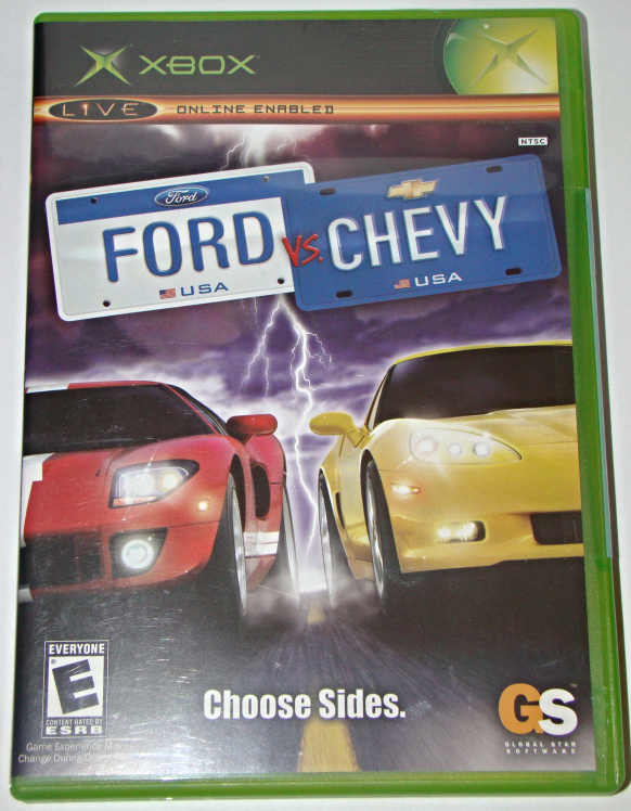 Xbox - FORD VS. CHEVY (Complete with Manual) - Video Games