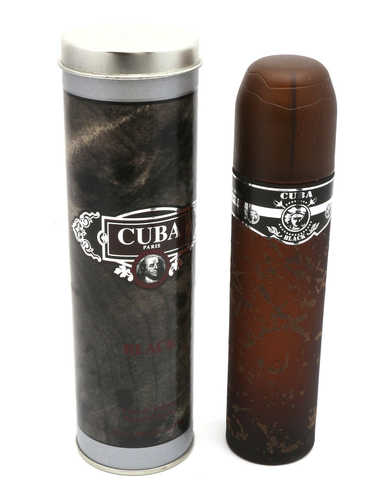 *CUBA Black*Original for Men by Cuba Paris EDT Spray 3.3 oz New in Box ...