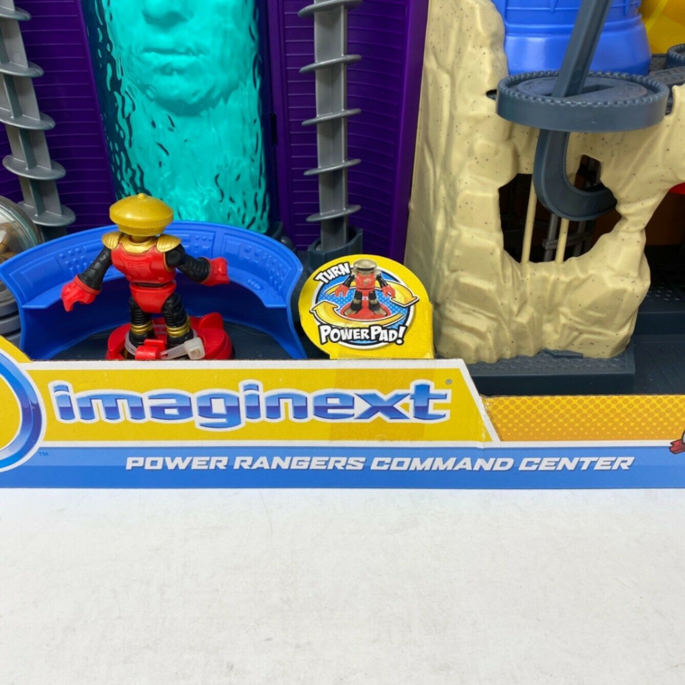 Imaginext POWER RANGERS COMMAND CENTER PLAYSET ALPHA 5 ZORDON ...