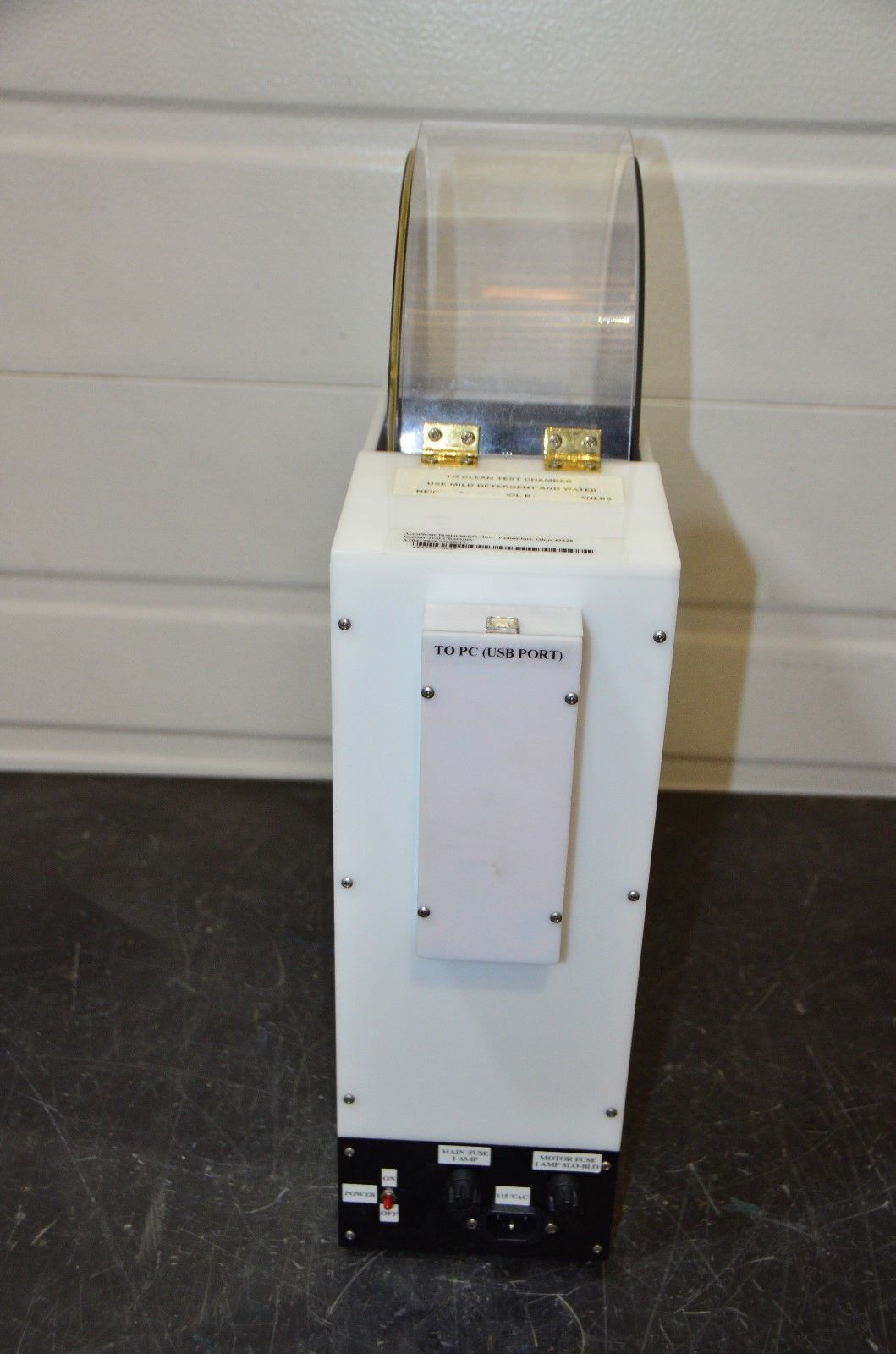 Accuscan EZ-Rod Individual Rotating Rod Test Chamber W/O Tray / Rota ...