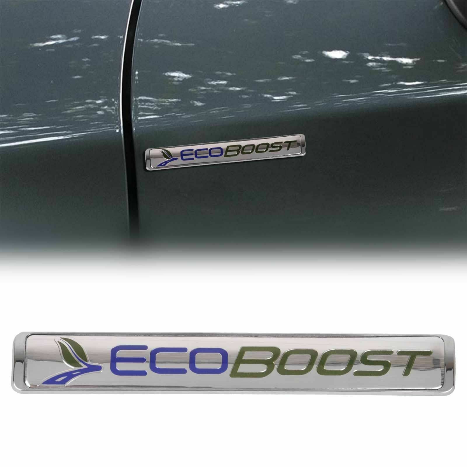 NEW 2x EcoBoost TRUNK Badge FENDER BADGE Emblem Car Decal Sticker FIT ...