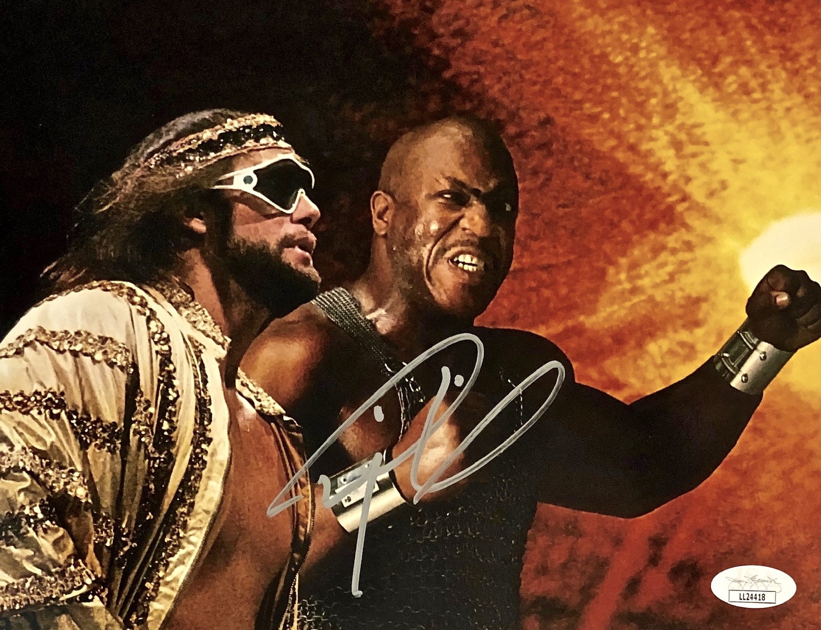 TOMMY TINY LISTER Autograph Hand SIGNED 8x10 PHOTO ZEUS WWE MACHO MAN ...