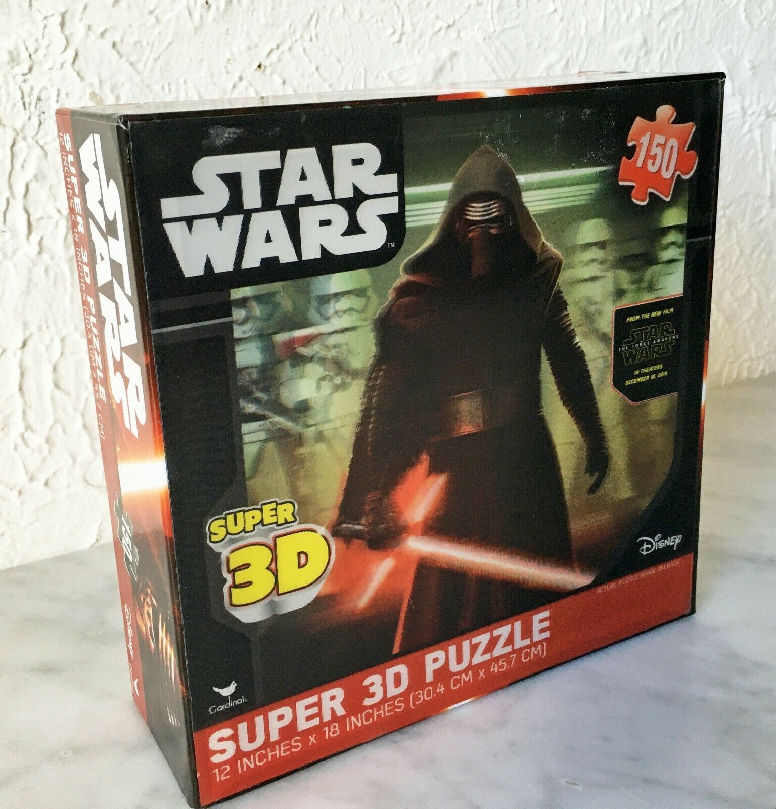 Star Wars The Force Awakens Disney Movie Super 3D Jigsaw Puzzle -150 ...