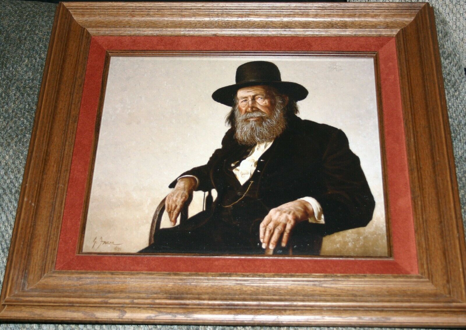 1981 Gerald Farm Art Print Western Wild West and similar items