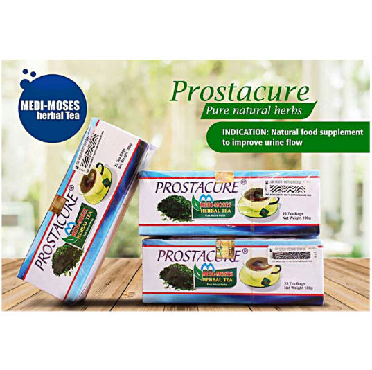 4X Medi-Moses Prostacure Herbal Tea Enlarged Prostate (BPH) - 24teabags ...