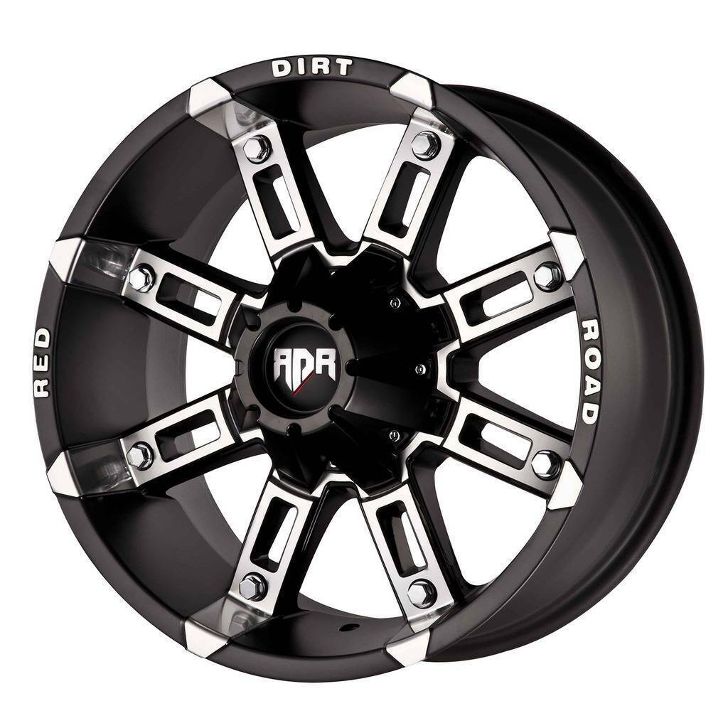 20x9 RDR RD06 RD6 6x135/6x5.5 0 Black Machine Wheels Rims Set(4) - Wheels